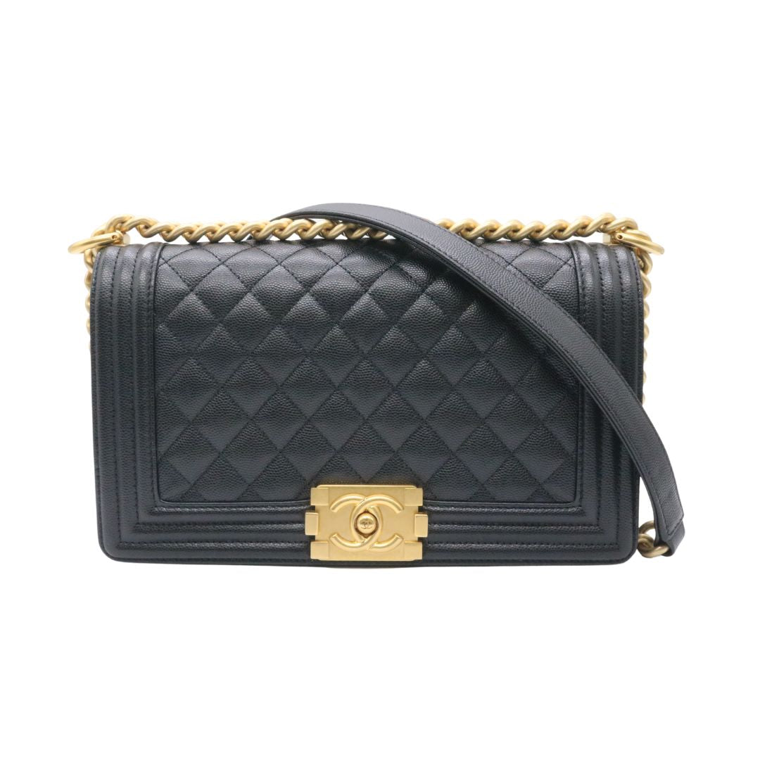 CHANEL A67086 ボーイシャネル チェーンショルダーバッグ ブラック ゴールド金具 – JD TIME